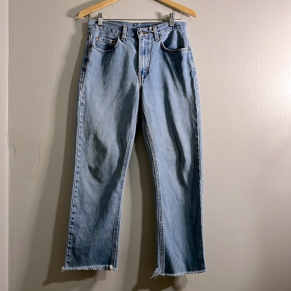 George | Jeans | George Blue Boyfriend Jeans Cropped | Poshmark